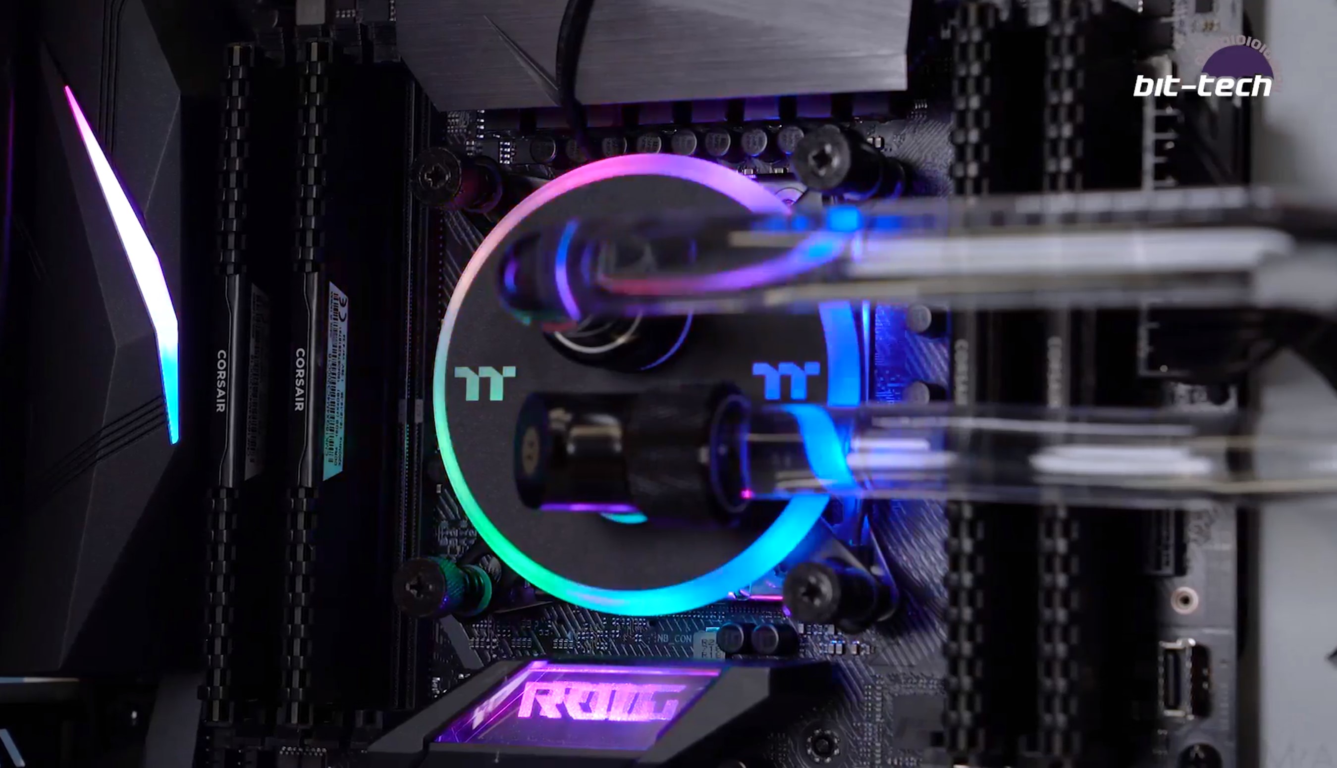 Thermaltake Pacific C360 DDC Hard Tube Water Cooling Kit Review | bit ...